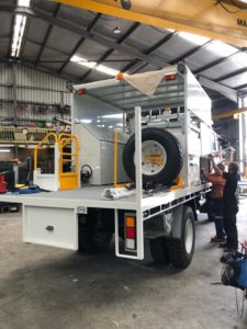 Mine spec gang truck - Osborne Motor Bodies