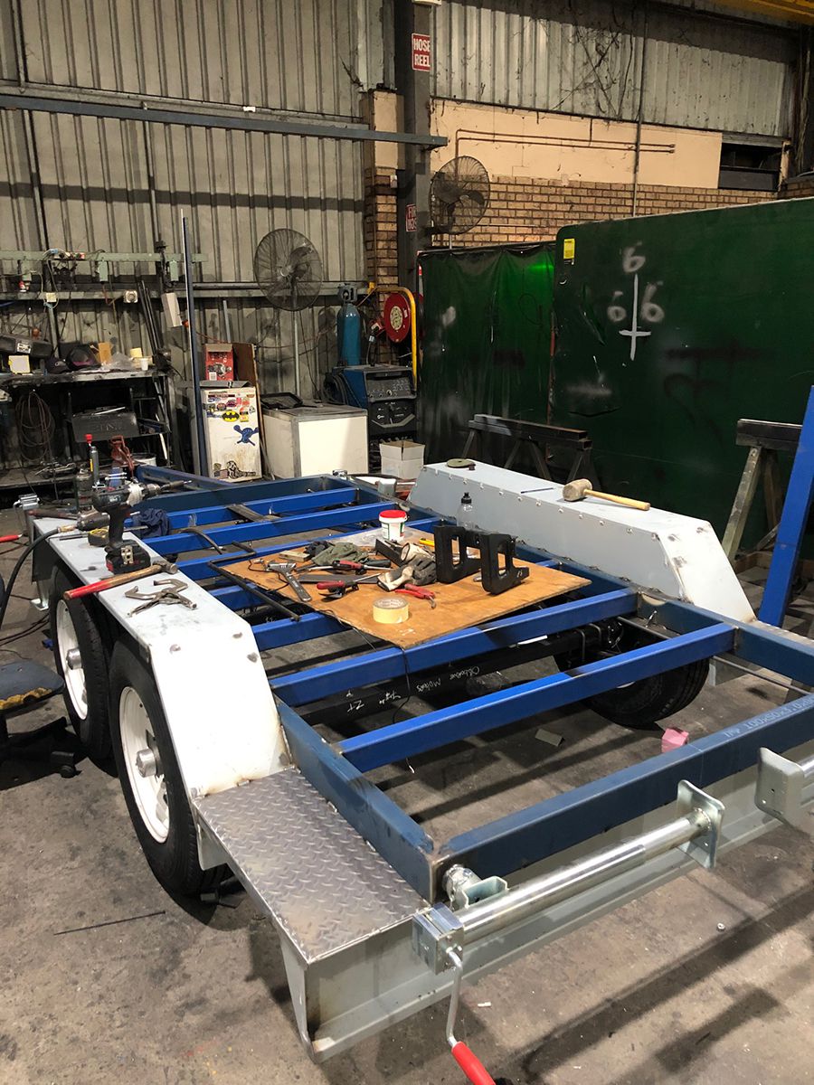 Specialised tandem trailer build for PFWA - Osborne Motor Bodies