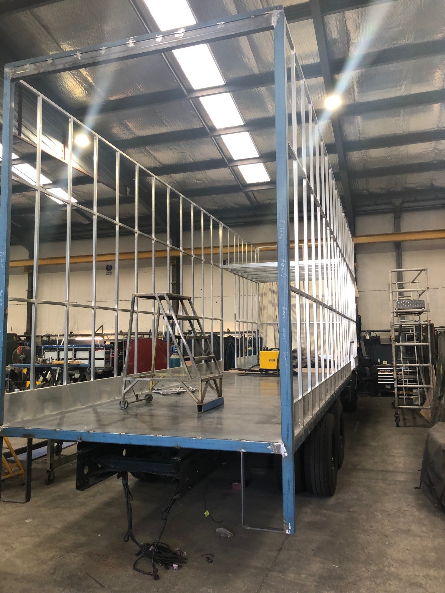 Drag racing transporter - Osborne Motor Bodies