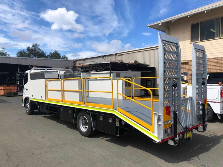 Beaver tail utility truck build - Osborne Motor Bodies
